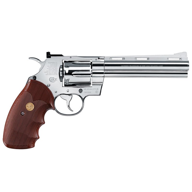 Colt Python 357 CO2 6rd Steel BB Pistol - Chrome | Gorilla Surplus