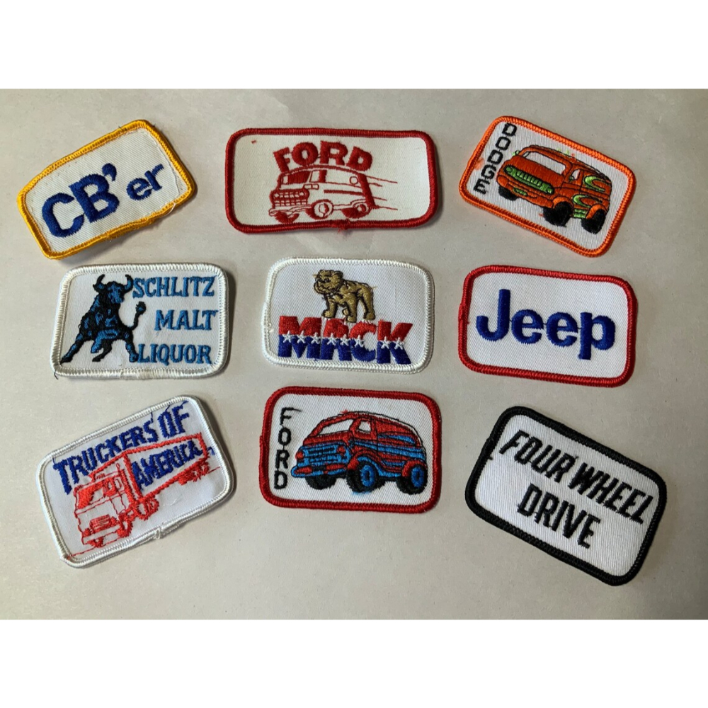Purchase Vintage 70s Car & Trucker Patch Gorillasurplus.com