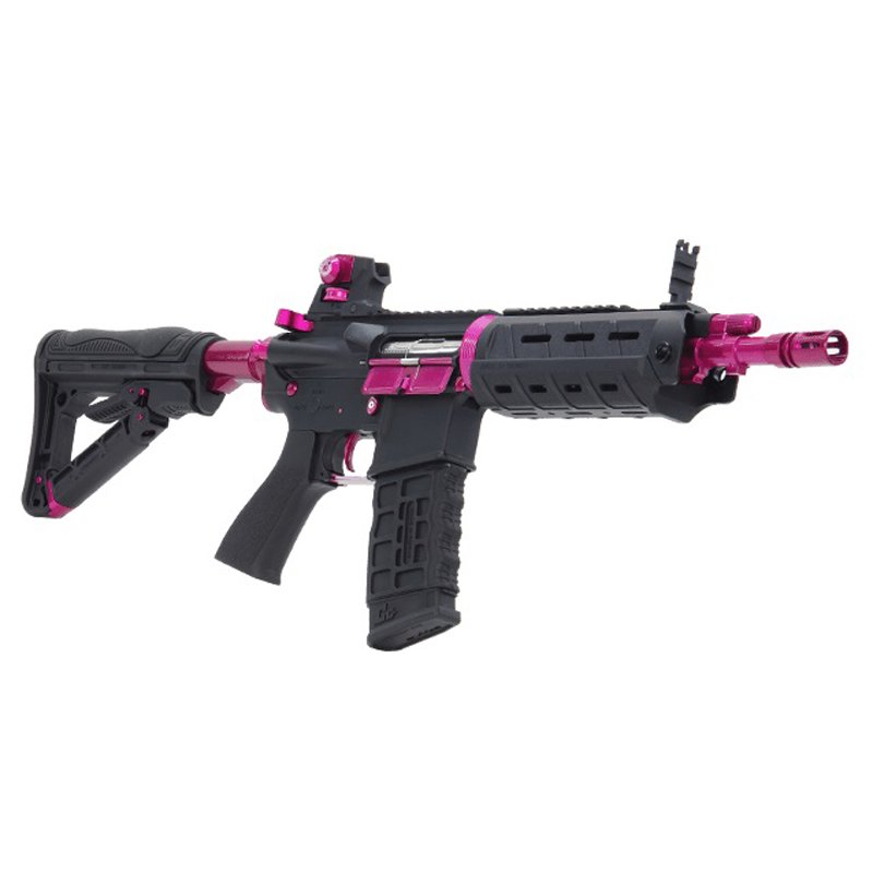 G&G GR4 G26 Black/Pink Airsoft AEG Rifle | Gorilla Surplus