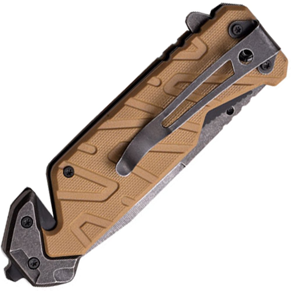 MTech USA Xtreme A841 Ballistic Knife with Glass Breaker | Gorilla Surplus