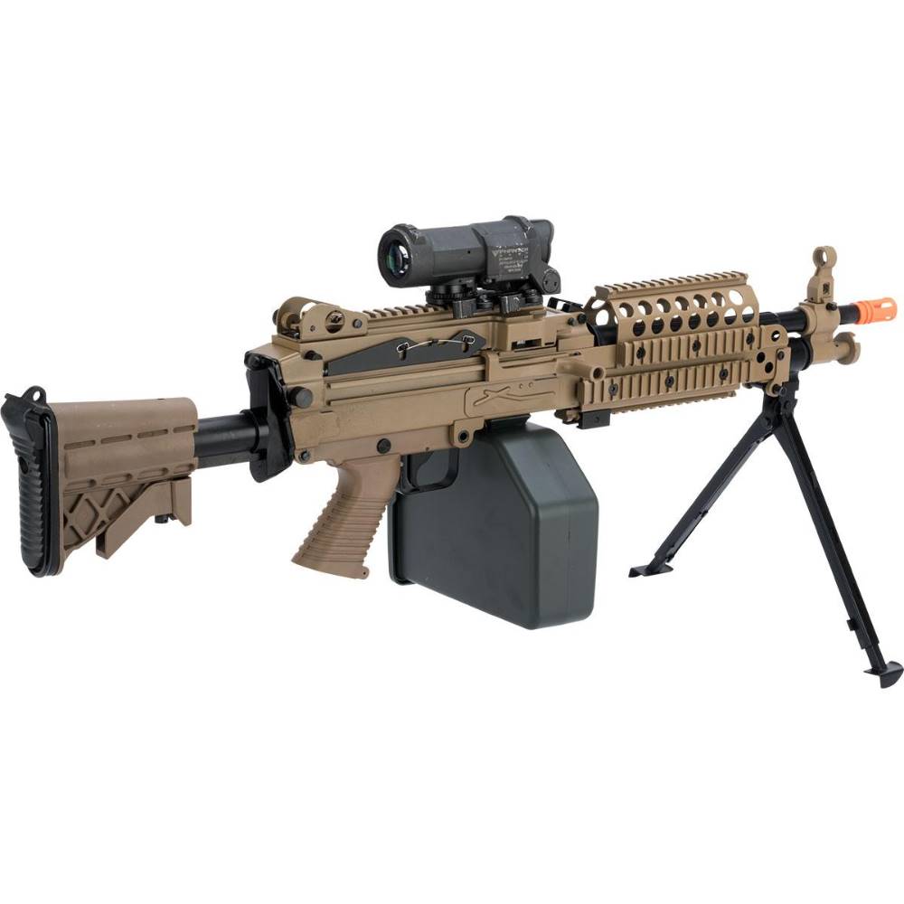 Purchase Cybergun FN Licensed M249 SAW AEG Rifle | Gorillasurplus.com