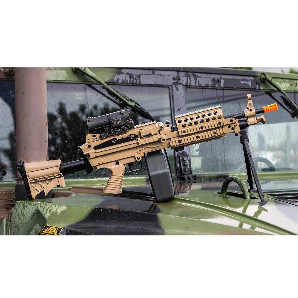 Purchase Cybergun FN Licensed M249 SAW AEG Rifle | Gorillasurplus.com
