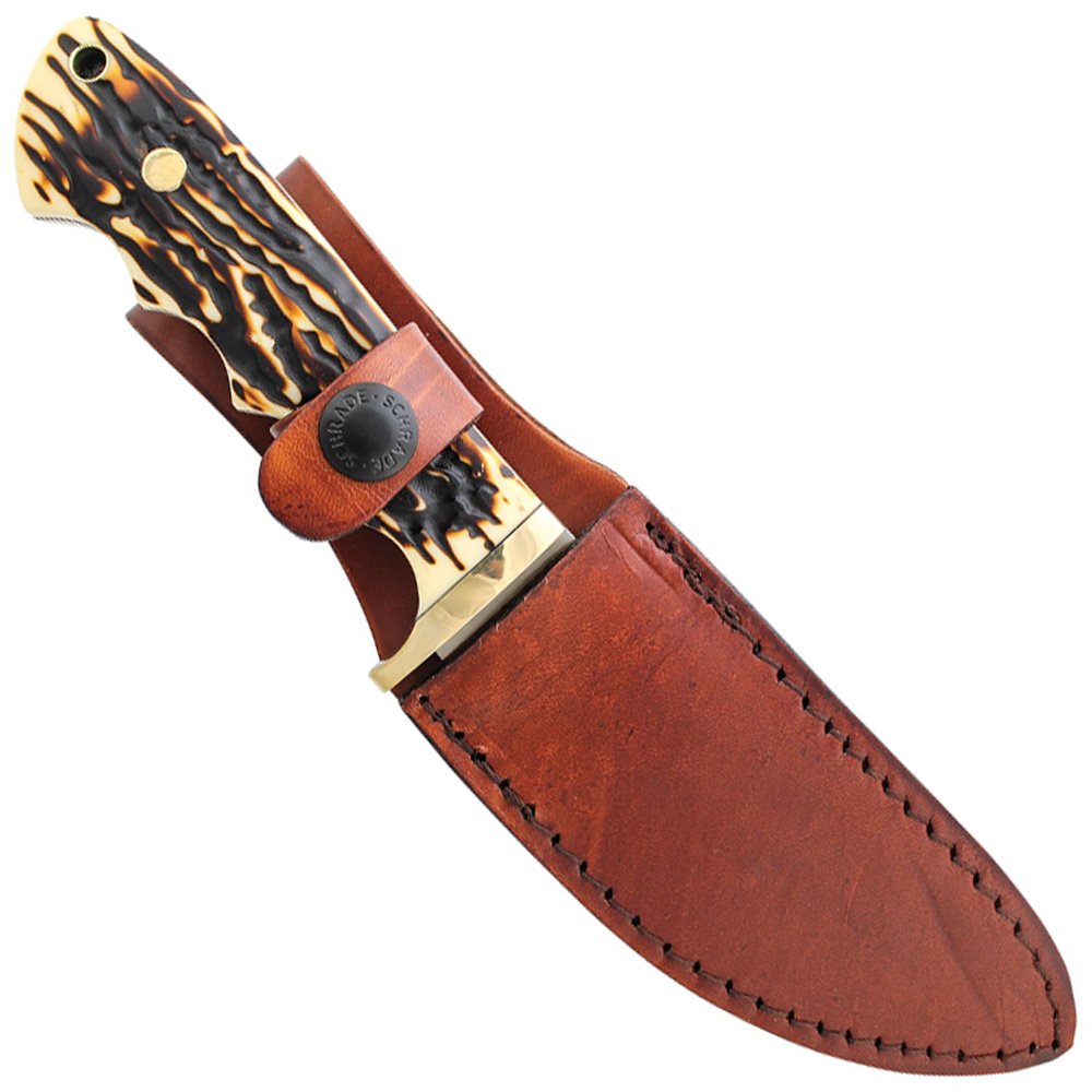 Schrade Uncle Henry 183UH Elk Hunter Skinning Blade Fixed Knife ...