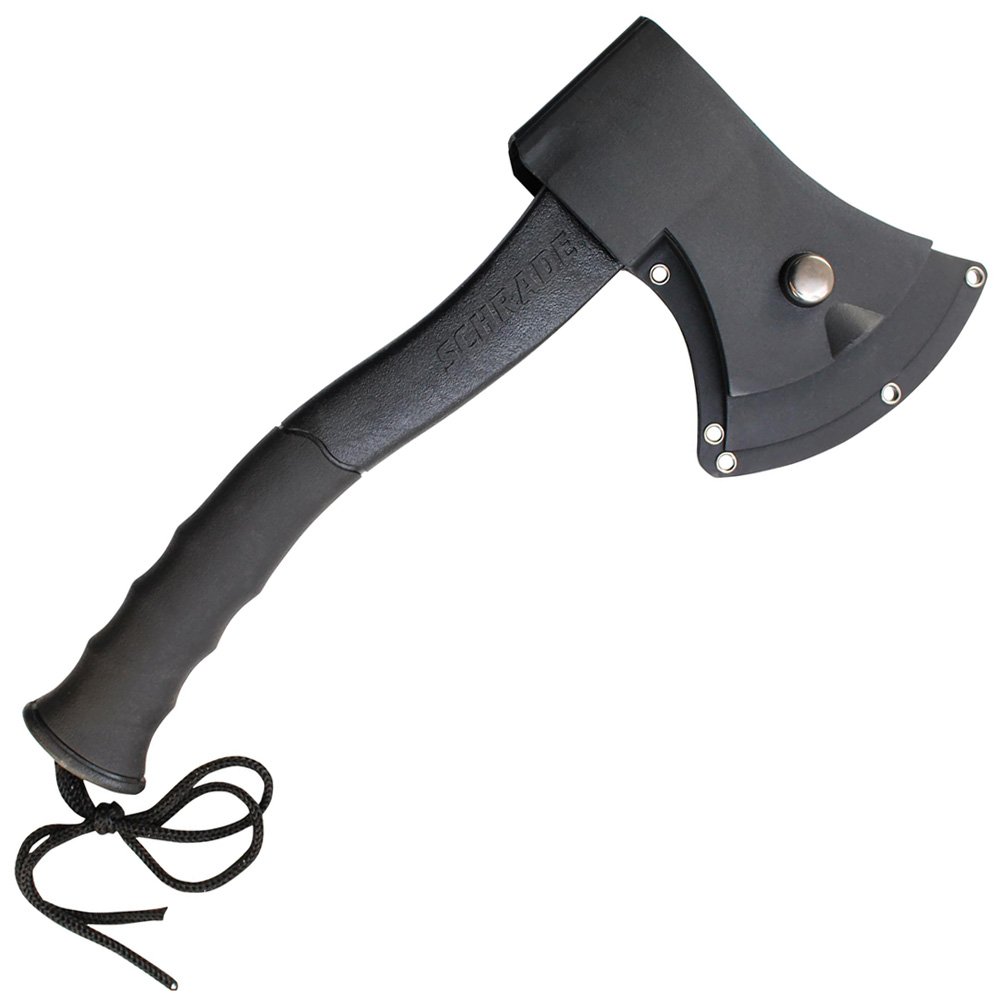 Schrade SCAXE2 3Cr13 Stainless Steel Blade Survival Hatchet | Gorilla ...