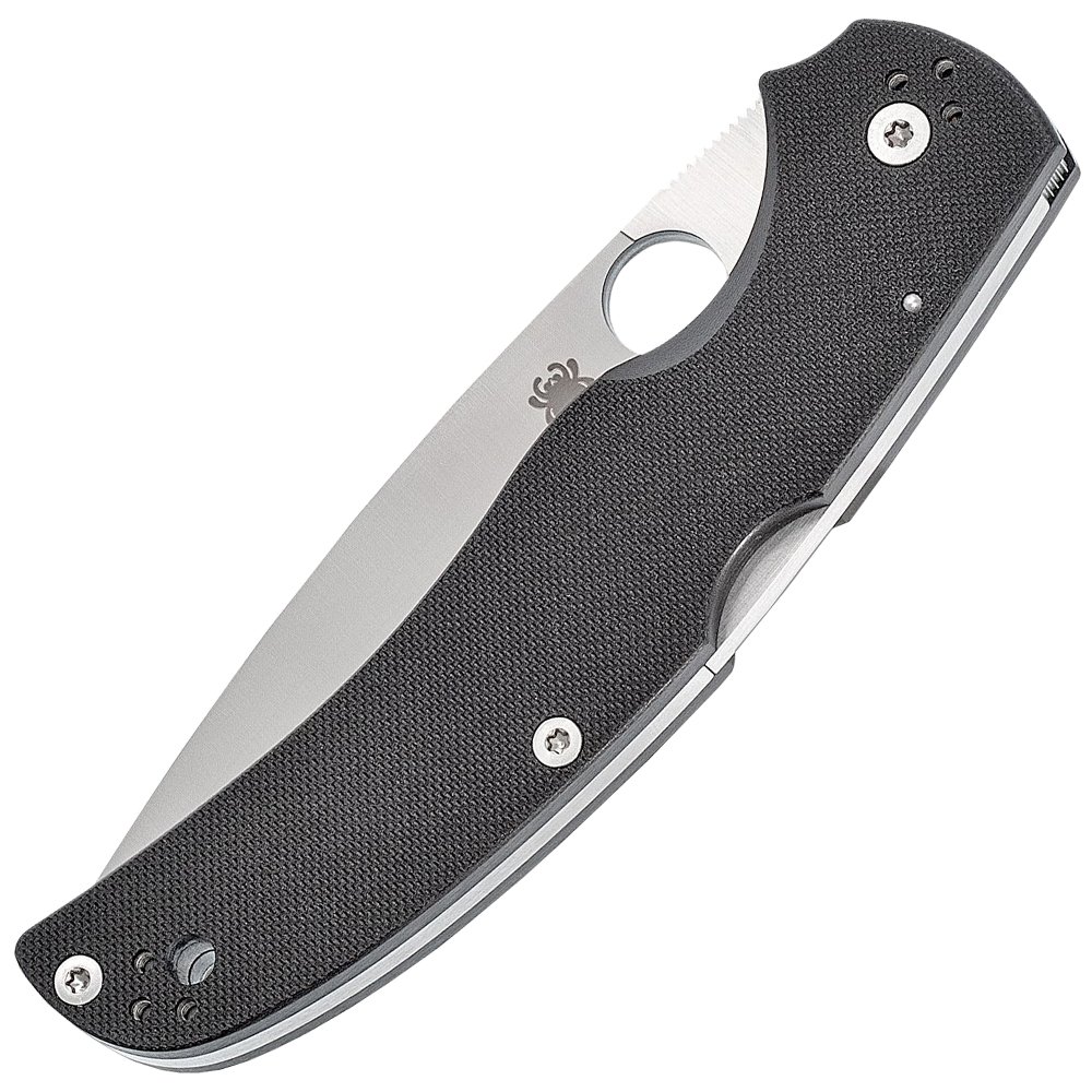 Spyderco Native Chief Black G-10 Handle Folding Knife | Gorilla Surplus