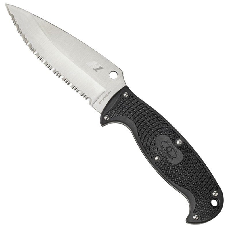 Spyderco JumpMaster 2 Serrated Fixed Blade Knife | Gorilla Surplus Spyderco JumpMaster 2 Serrated Fixed Blade Knife | Gorilla Surplus