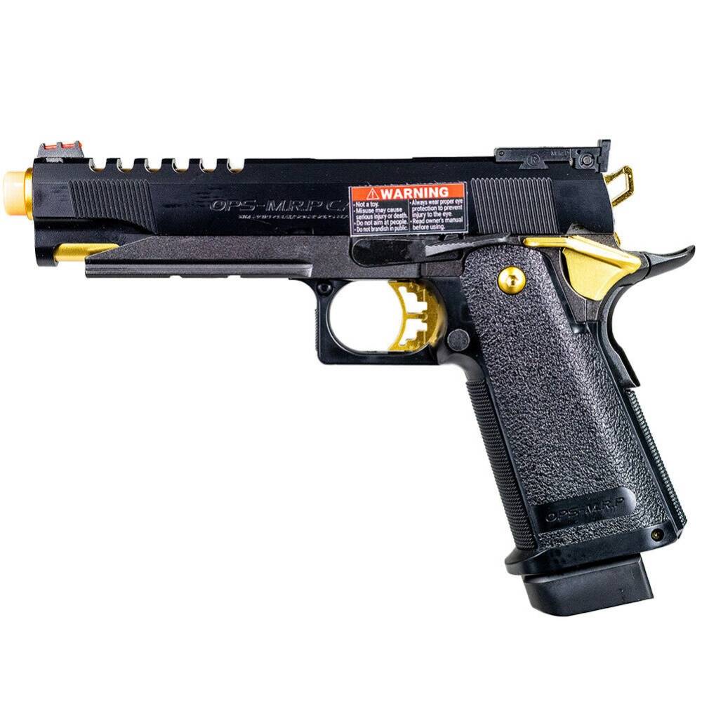 Shop Marui Hi-Capa 5.1 Gold Match Competition Pistol | Gorilla Surplus