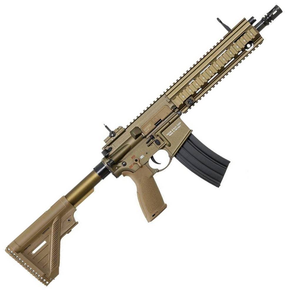 Shop HK 416 A5 (RAL 8000) Airsoft Rifle | Gorilla Surplus