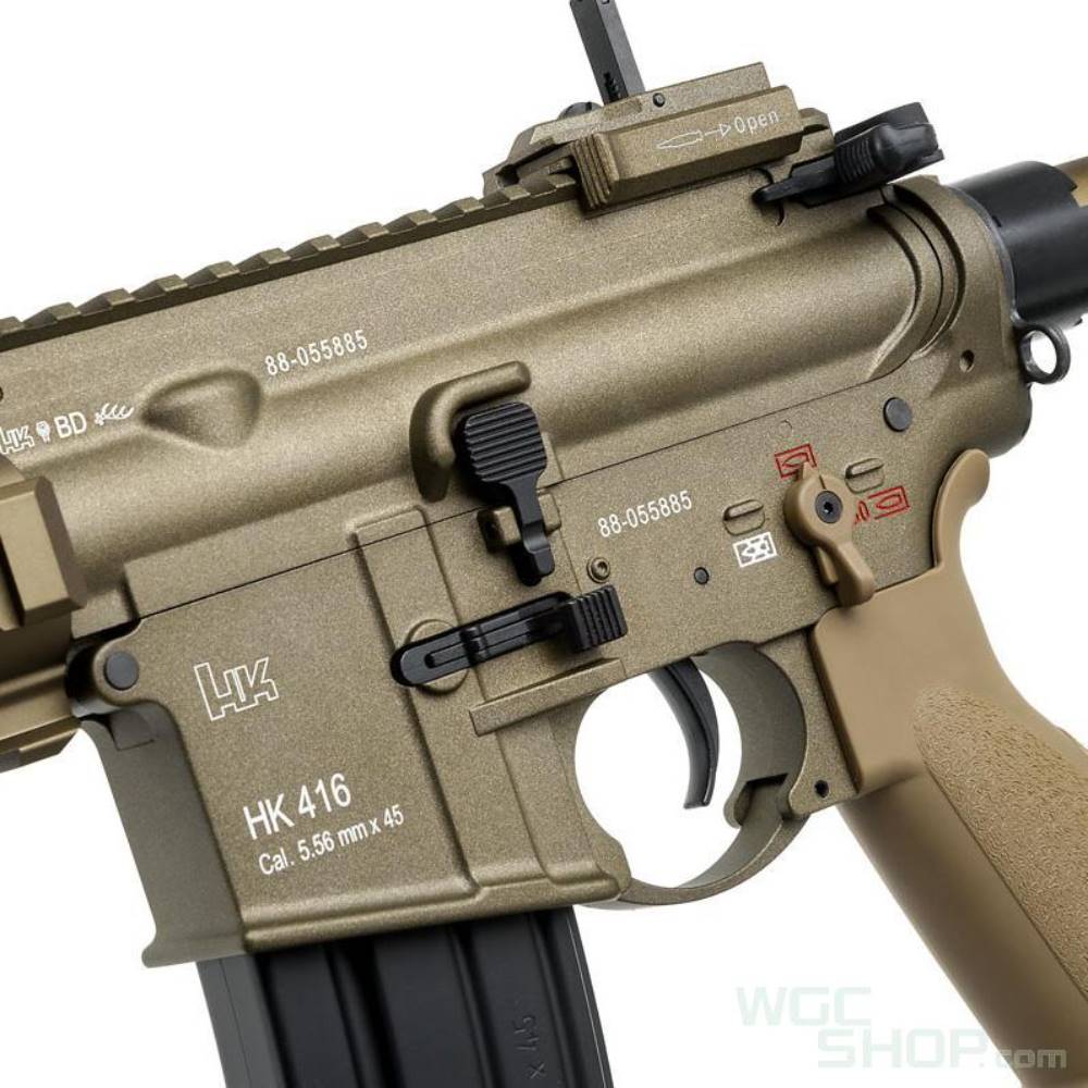 Shop HK 416 A5 (RAL 8000) Airsoft Rifle | Gorilla Surplus