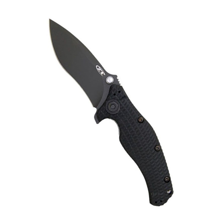 Matte Black 4 Inches Folding Combat Knife - Zero Tolerance
