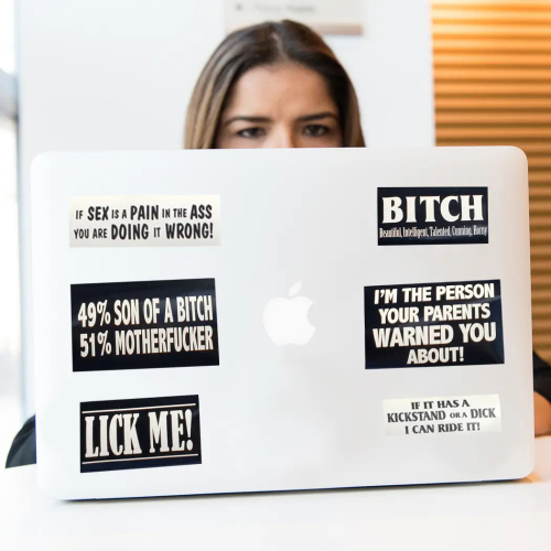 Purchase Vintage 80s Rude Stickers Gorillasurplus.com