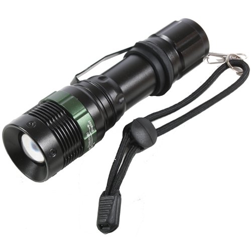 3 Watt LED Flashlight With Charger